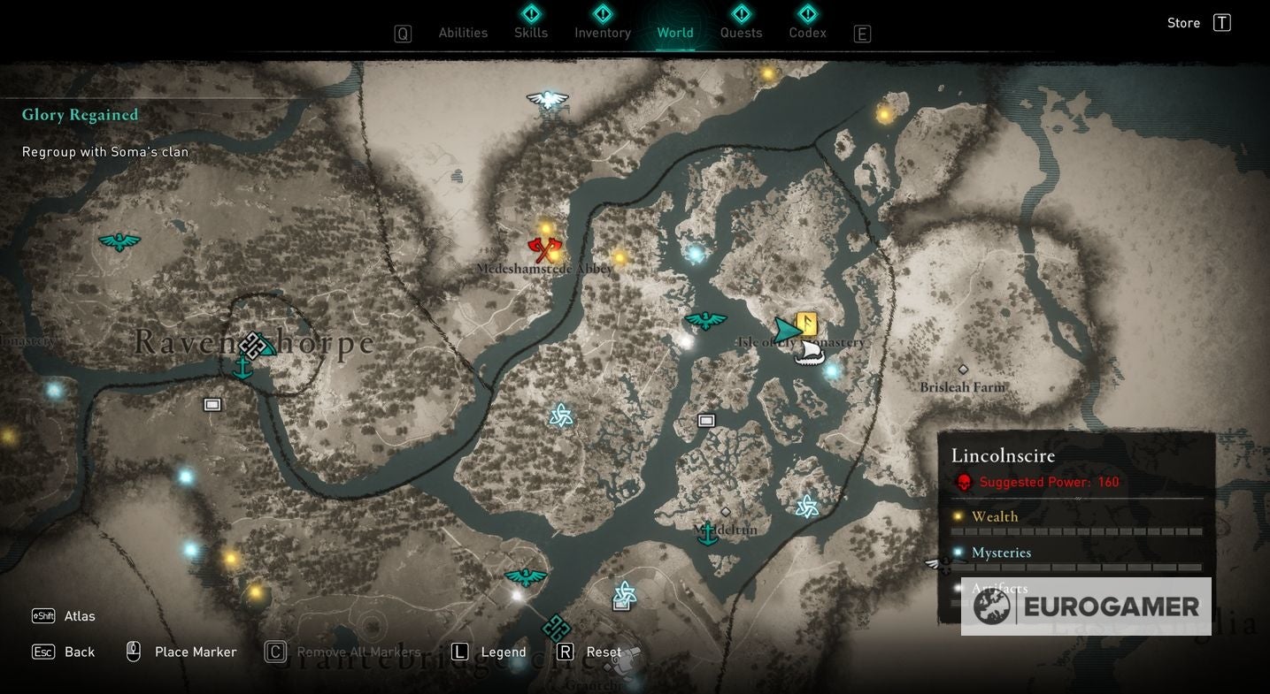 Assassin's Creed: Valhalla Book of Knowledge locations: How to unlock ...