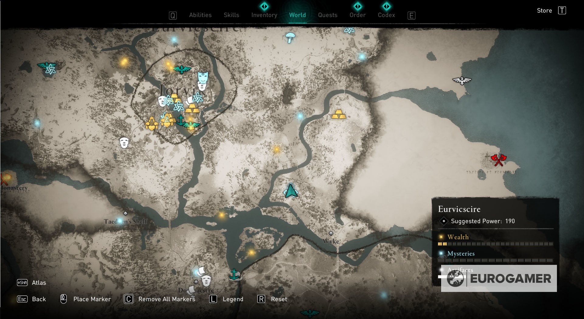 Assassin's Creed: Valhalla - Treasure Hoard map locations list by ...