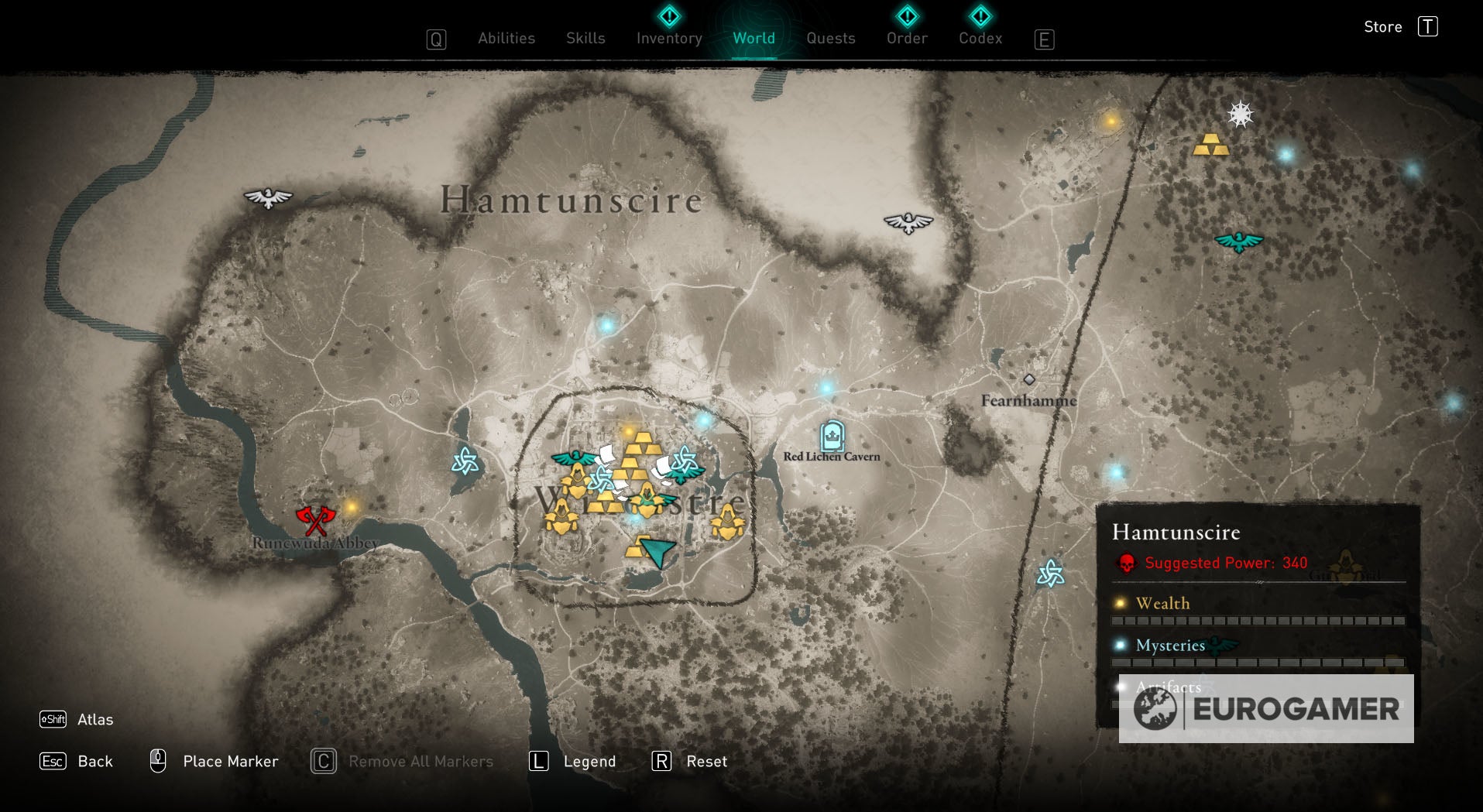 Assassin's Creed: Valhalla - Treasure Hoard map locations list by ...