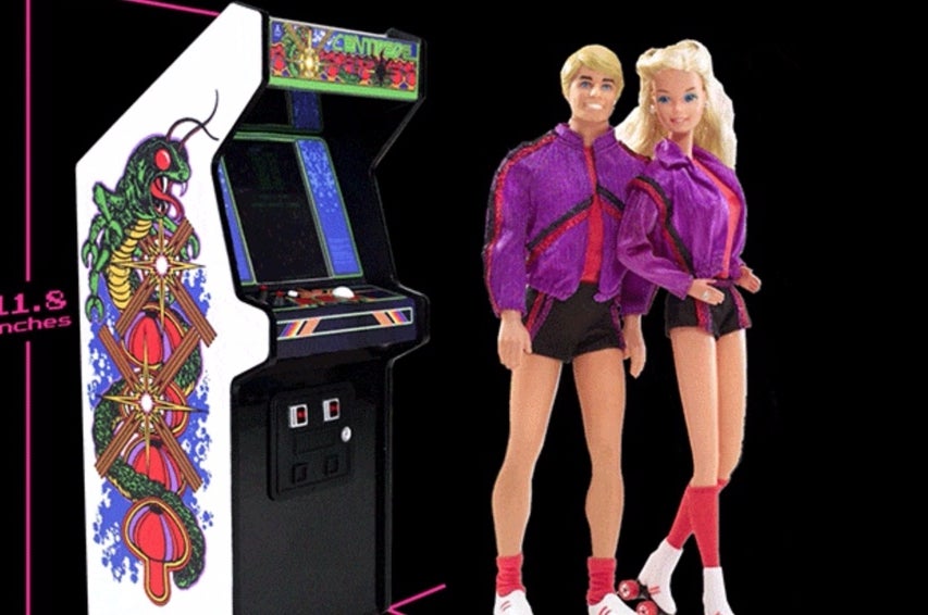 There's a range of miniature, officially licensed arcade cabinet ...