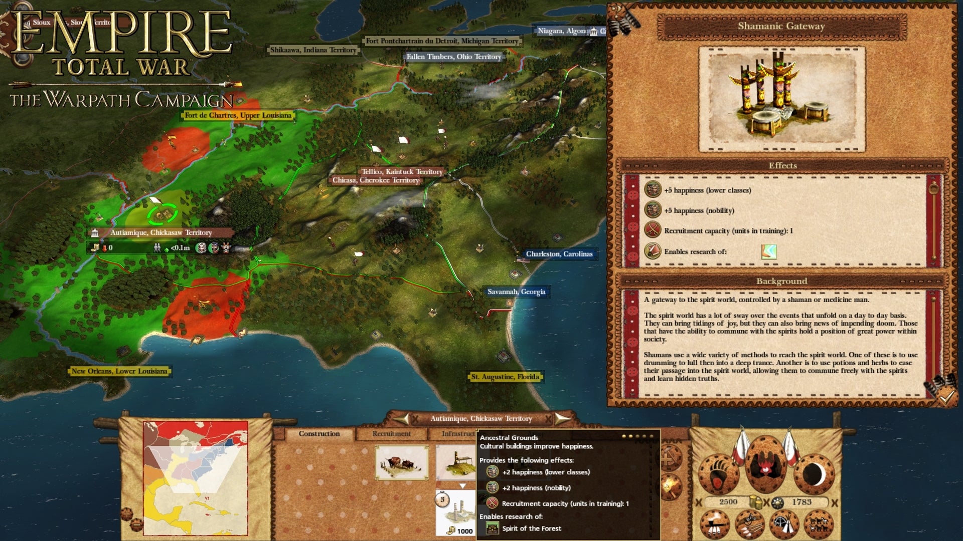 Empire Total War Map