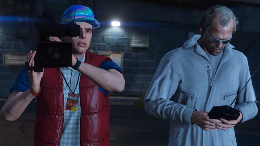 GTA 5: Back to the Future tribute shows off power of mods and Rockstar ...