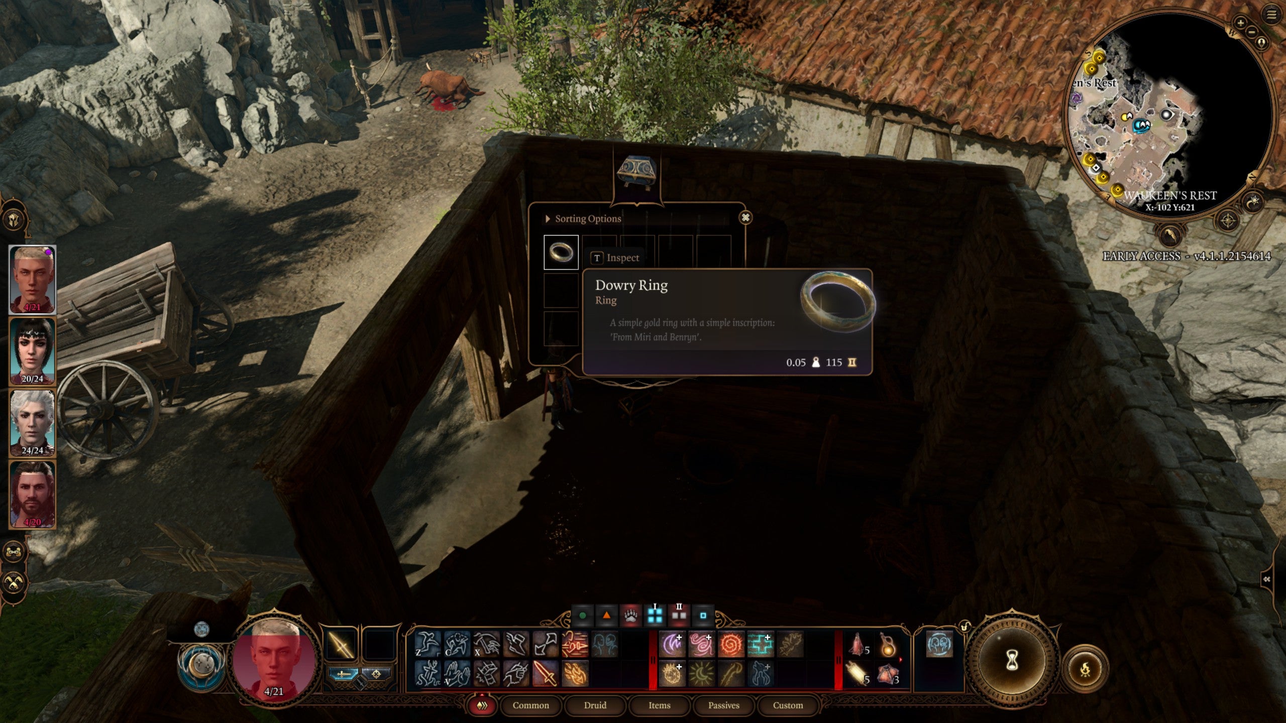 Baldur's Gate 3 Where to find Benryn and Mirileth's Dowry | VG247