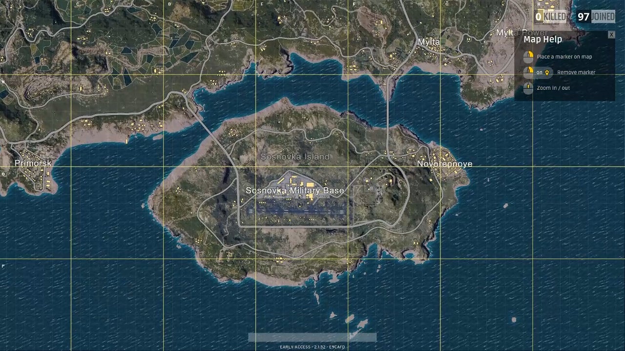 PUBG Erangel Map - All Weapon Spawn Locations in Erangel | VG247