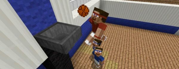 Minecraft Basketball Game