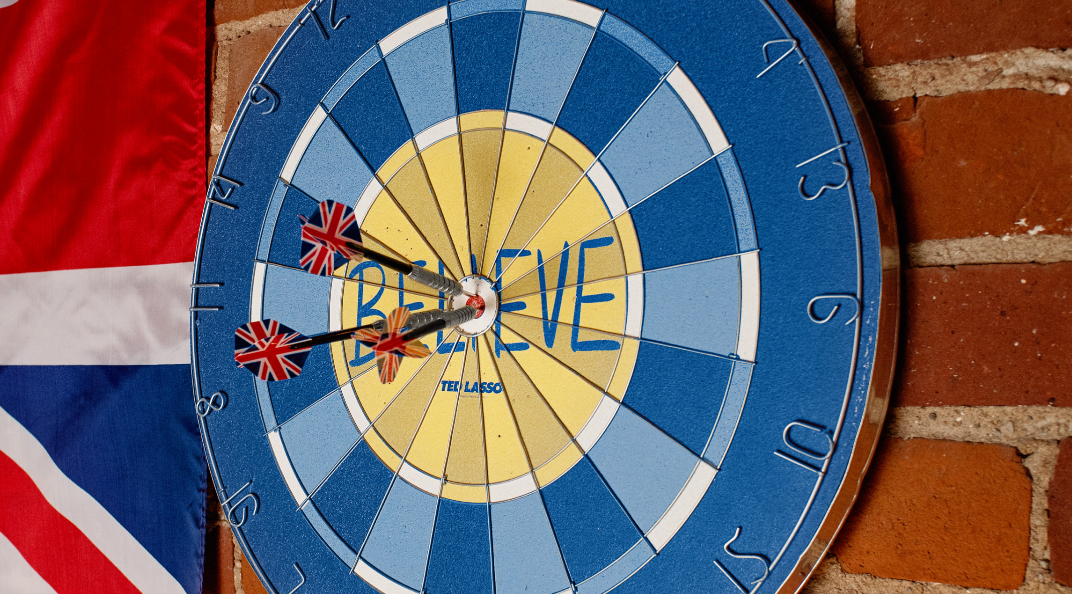 New Ted Lasso merchandise includes headbands and a dartboard (and ...