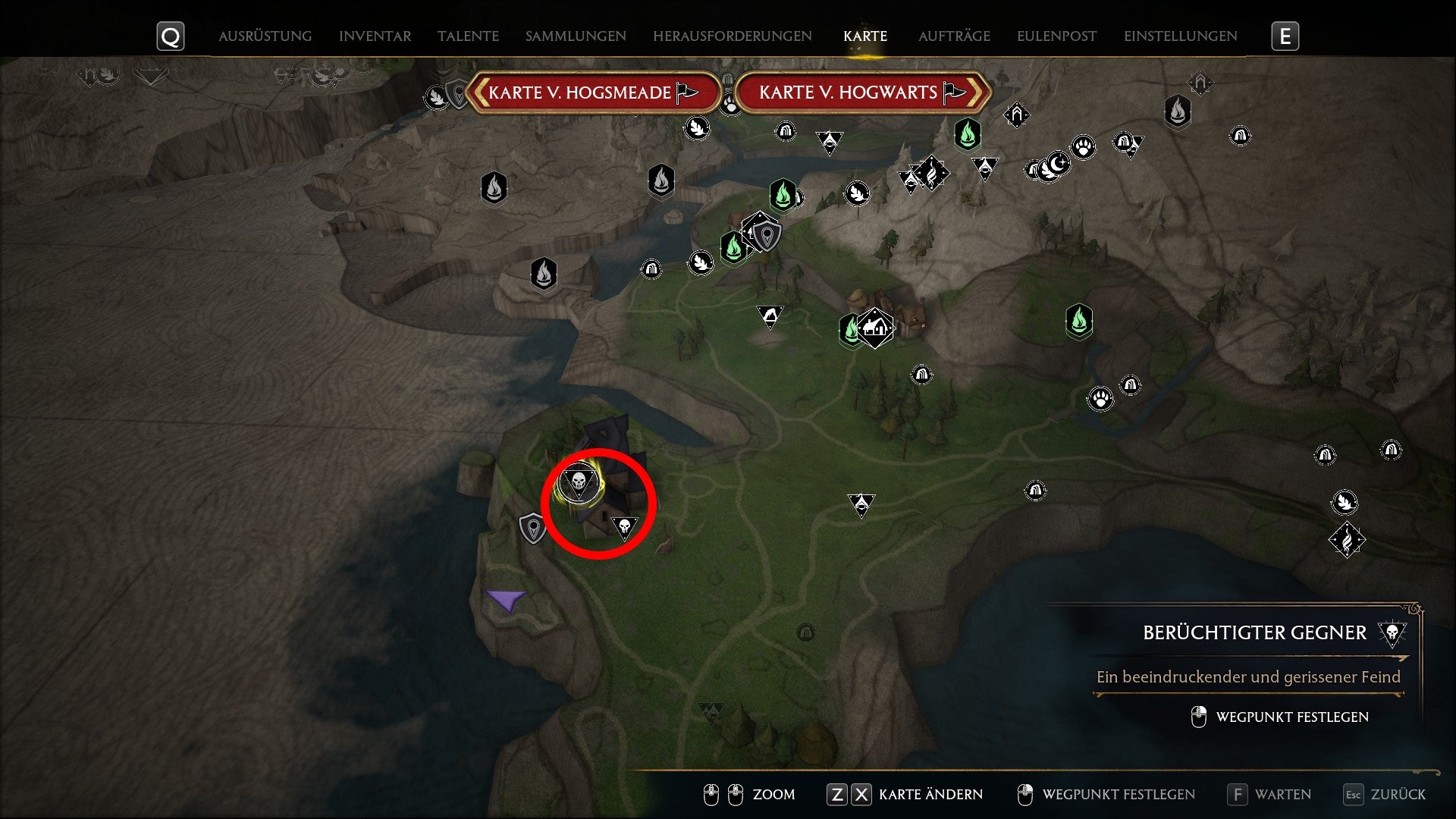 Hogwarts Legacy: Alle berüchtigten Gegner und wo ihr sie findet ...