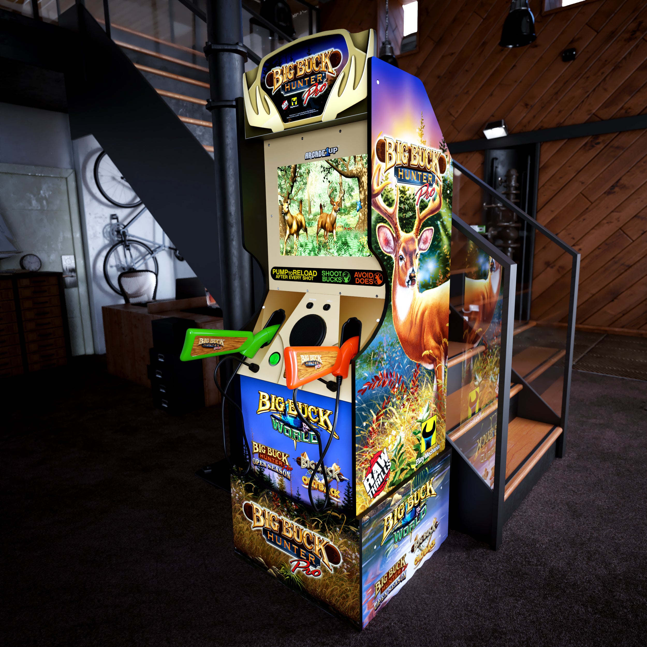 Arcade1Up's latest home machines include pinball and light gun shooting ...