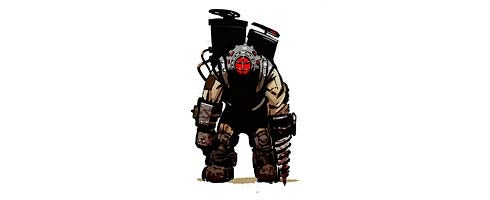 Bioshock Big Daddy Concept Art