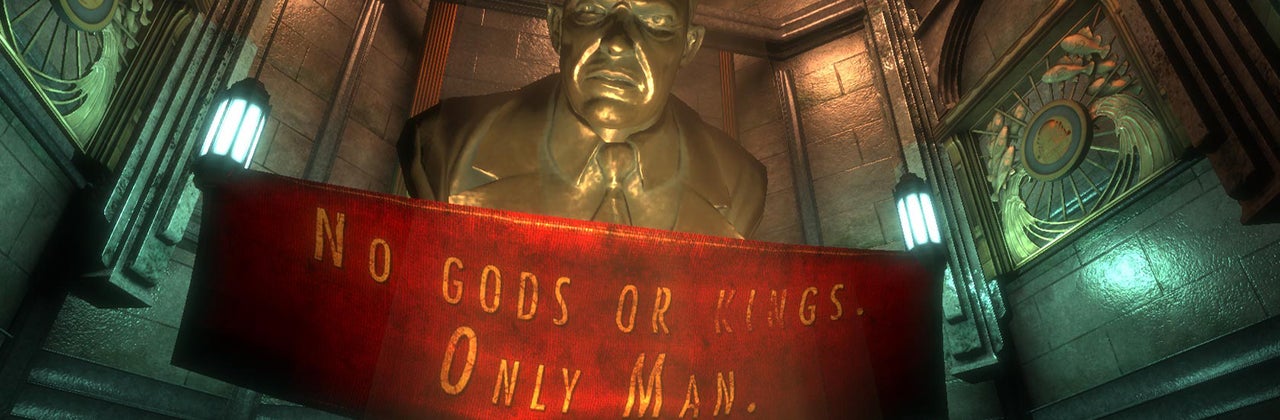 Bioshock Andrew Ryan Statue