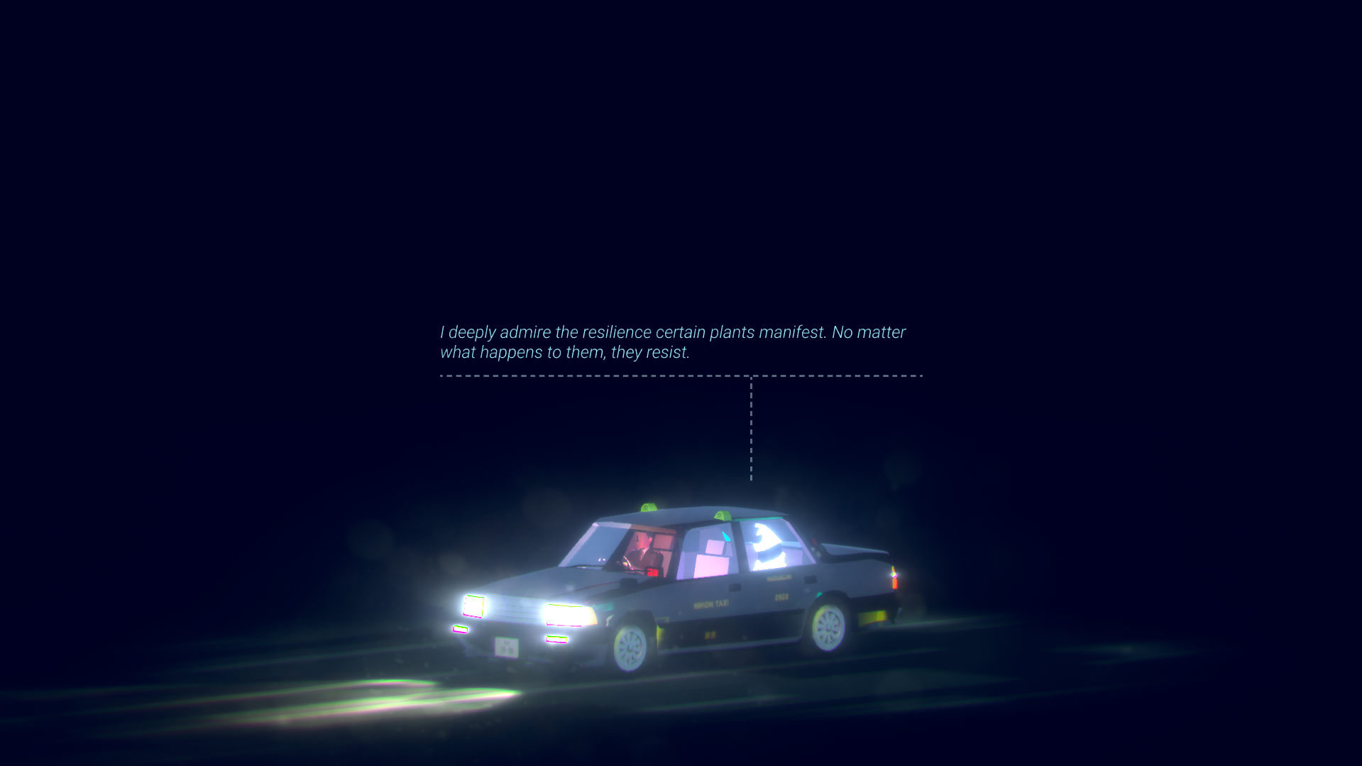 Bird Of Passage haunted taxi rides | Rock Paper Shotgun