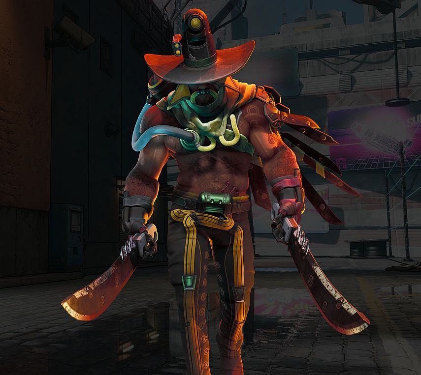 Bleeding Edge - here's a look at Daemon's abilities and supers | VG247