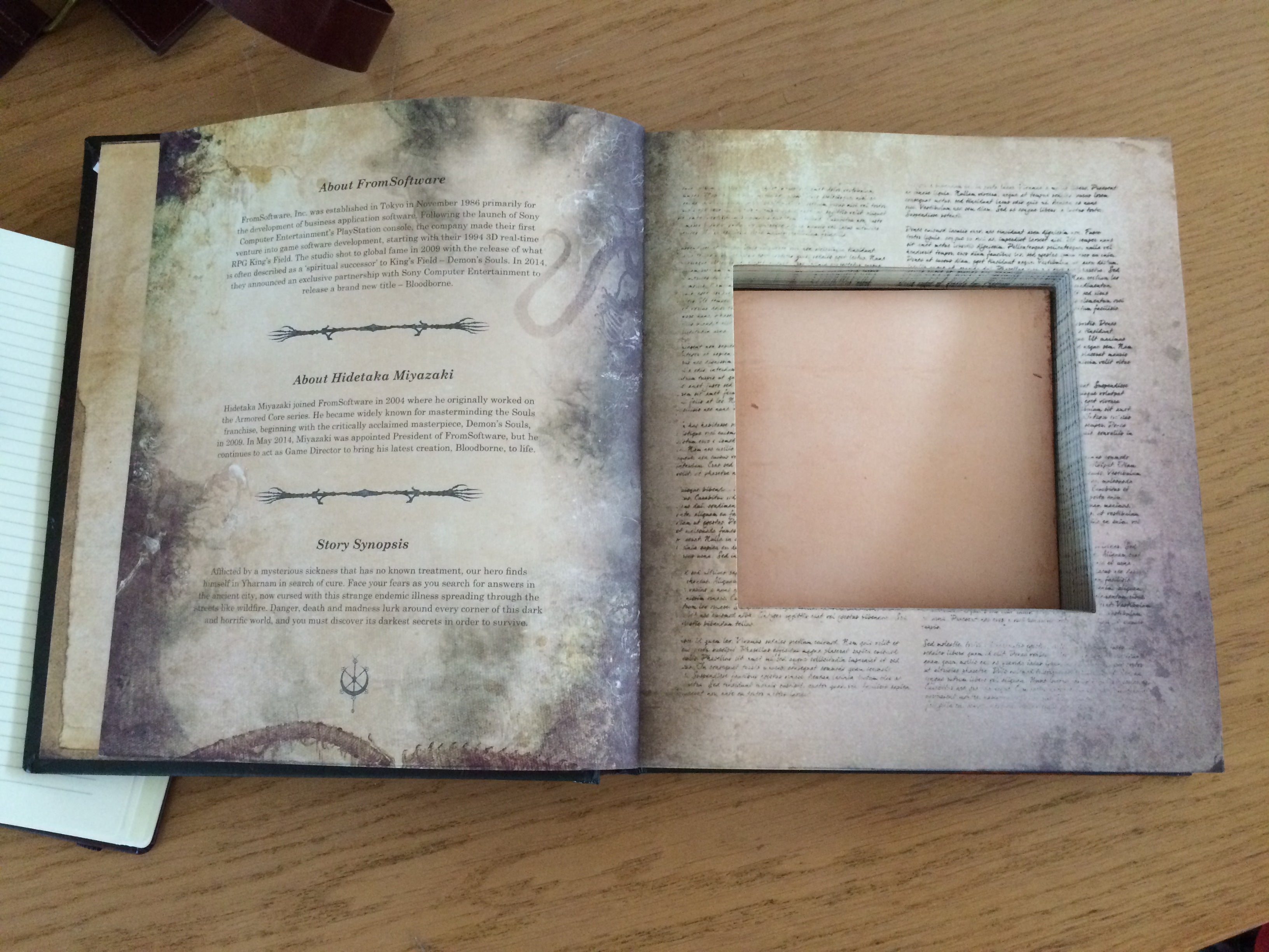 This is the Bloodborne press kit in all its glory | VG247