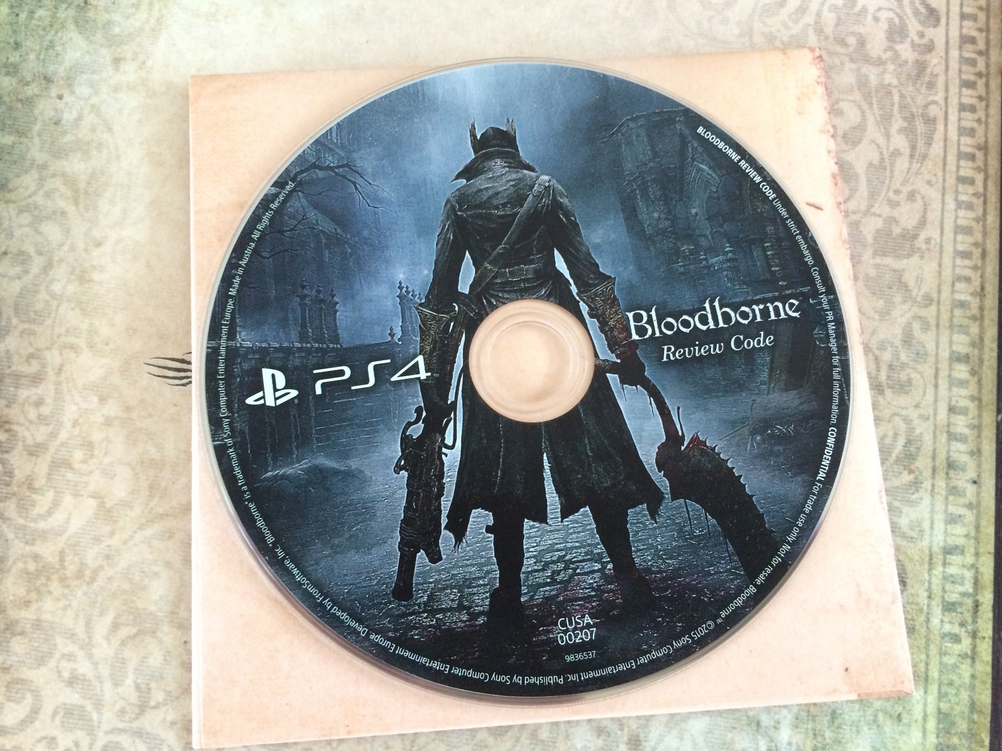 This is the Bloodborne press kit in all its glory | VG247