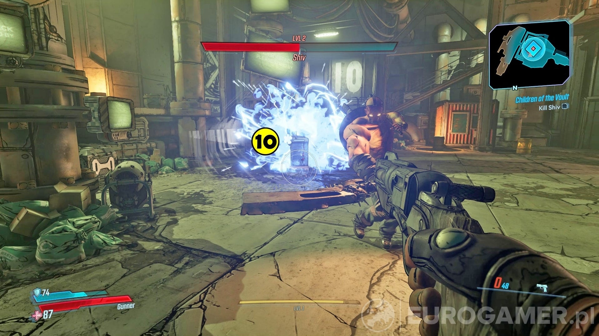 Borderlands 3 - Children of the Vault: Claptrap, shield, Shiv (boss ...