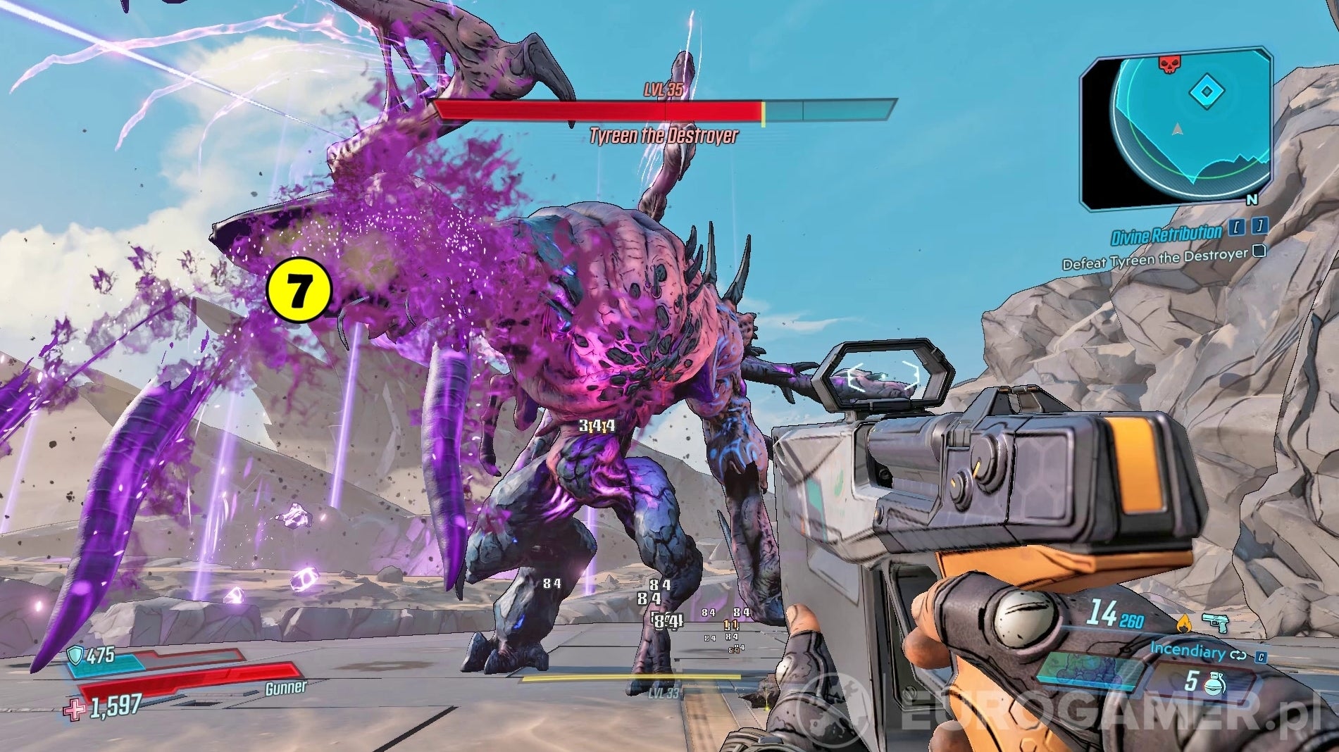 Borderlands 3 - Divine Retribution: Tyreen The Destroyer (boss ...