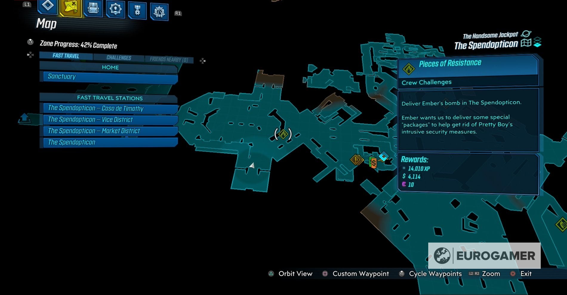 Borderlands 3 Ember's Purge challenge steps: All Pieces of Résistance ...