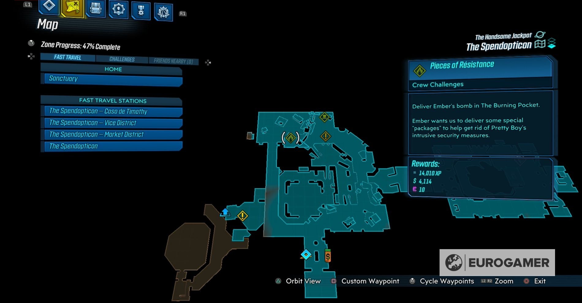 Borderlands 3 Ember's Purge challenge steps: All Pieces of Résistance ...