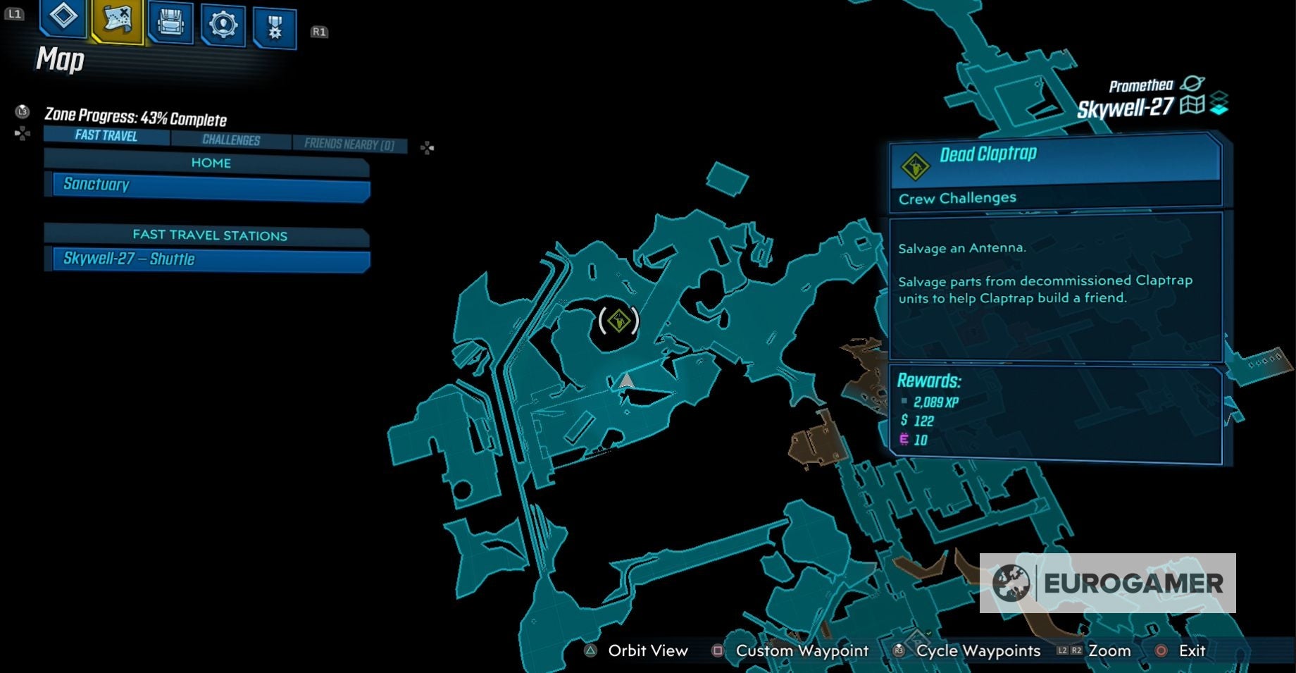 Borderlands 3 - Dead Claptrap locations explained | Eurogamer.net