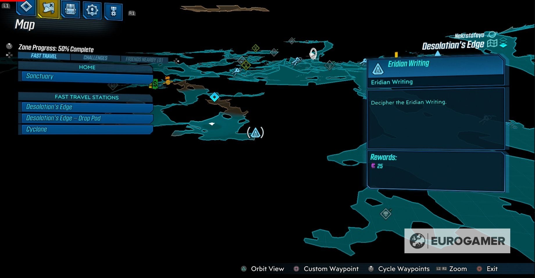 Borderlands 3 - Eridian Writing locations explained | Eurogamer.net