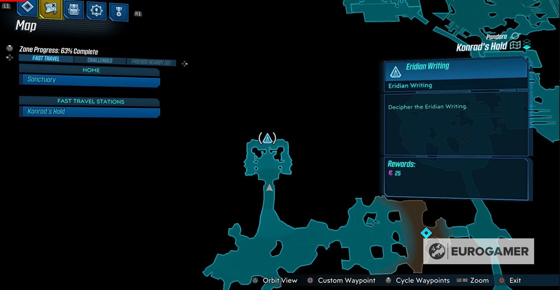 Borderlands 3 - Eridian Writing locations explained | Eurogamer.net