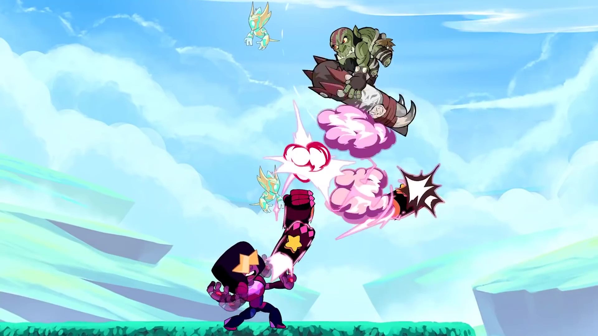 Steven Universe and pals are in Brawlhalla now | Rock Paper Shotgun