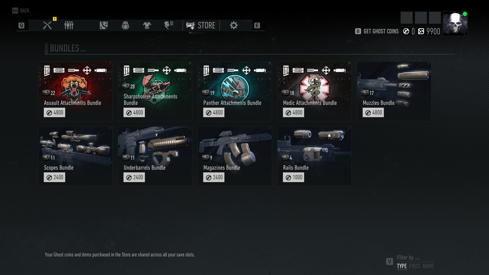 Look at all the things you can spend real money on in Ghost Recon ...
