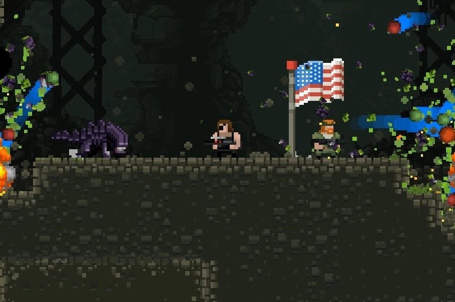 Broforce xenomorphs into an Aliens crossover in new update | Eurogamer.net