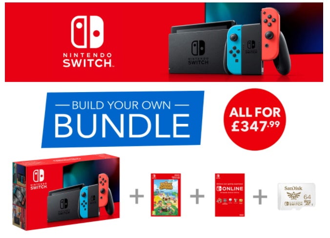 Black Friday build your own Nintendo Switch bundle lets you choose from ...