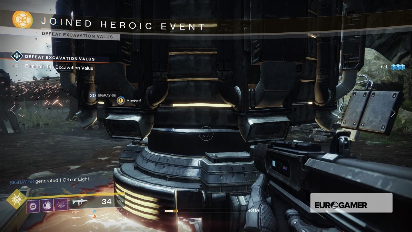 Destiny 2 Heroic Public Events - triggers for Injection Rig, Taken ...