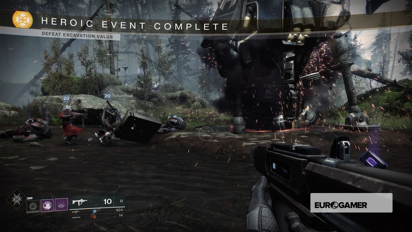 Destiny 2 Heroic Public Events - triggers for Injection Rig, Taken ...