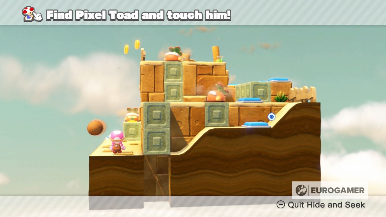 Captain Toad Pixel Toad locations - every Pixel Toad in Episode 1, 2 ...