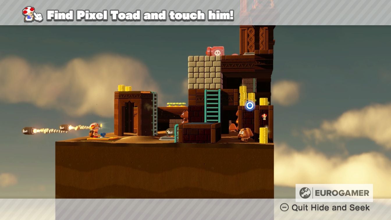 Captain Toad Pixel Toad locations - every Pixel Toad in Episode 1, 2 ...