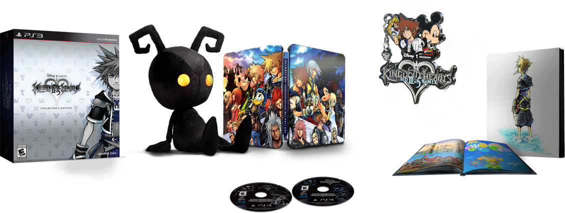 The Kingdom Hearts HD 2.5 ReMIX Collector’s Edition is super nice | VG247