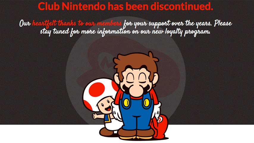Goodbye, Club Nintendo | VG247