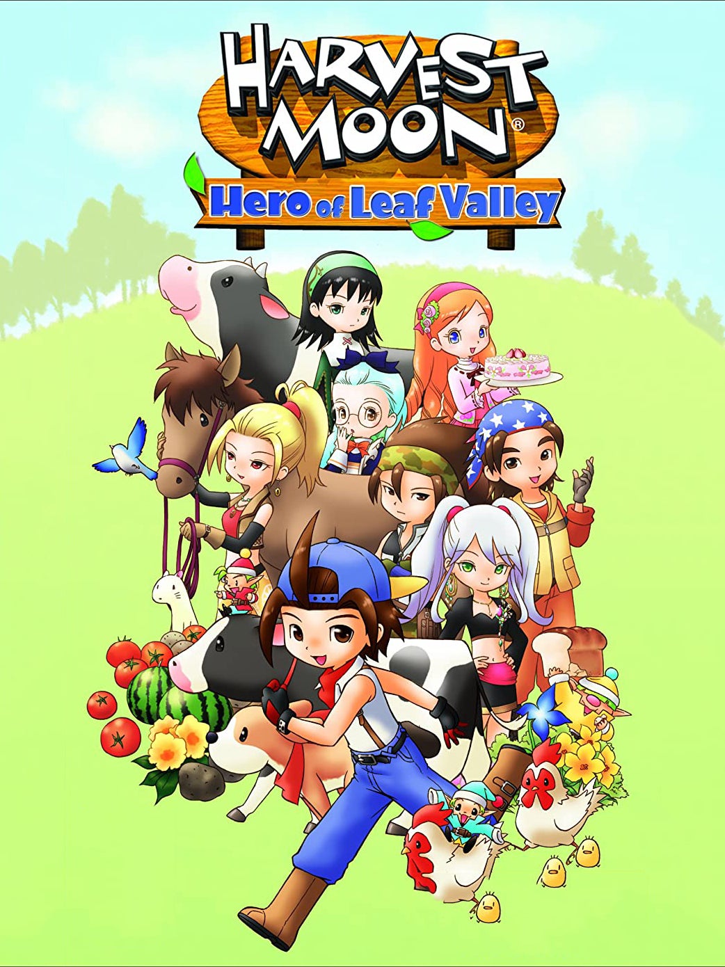 Harvest Moon Hero Of Leaf Valley Psp