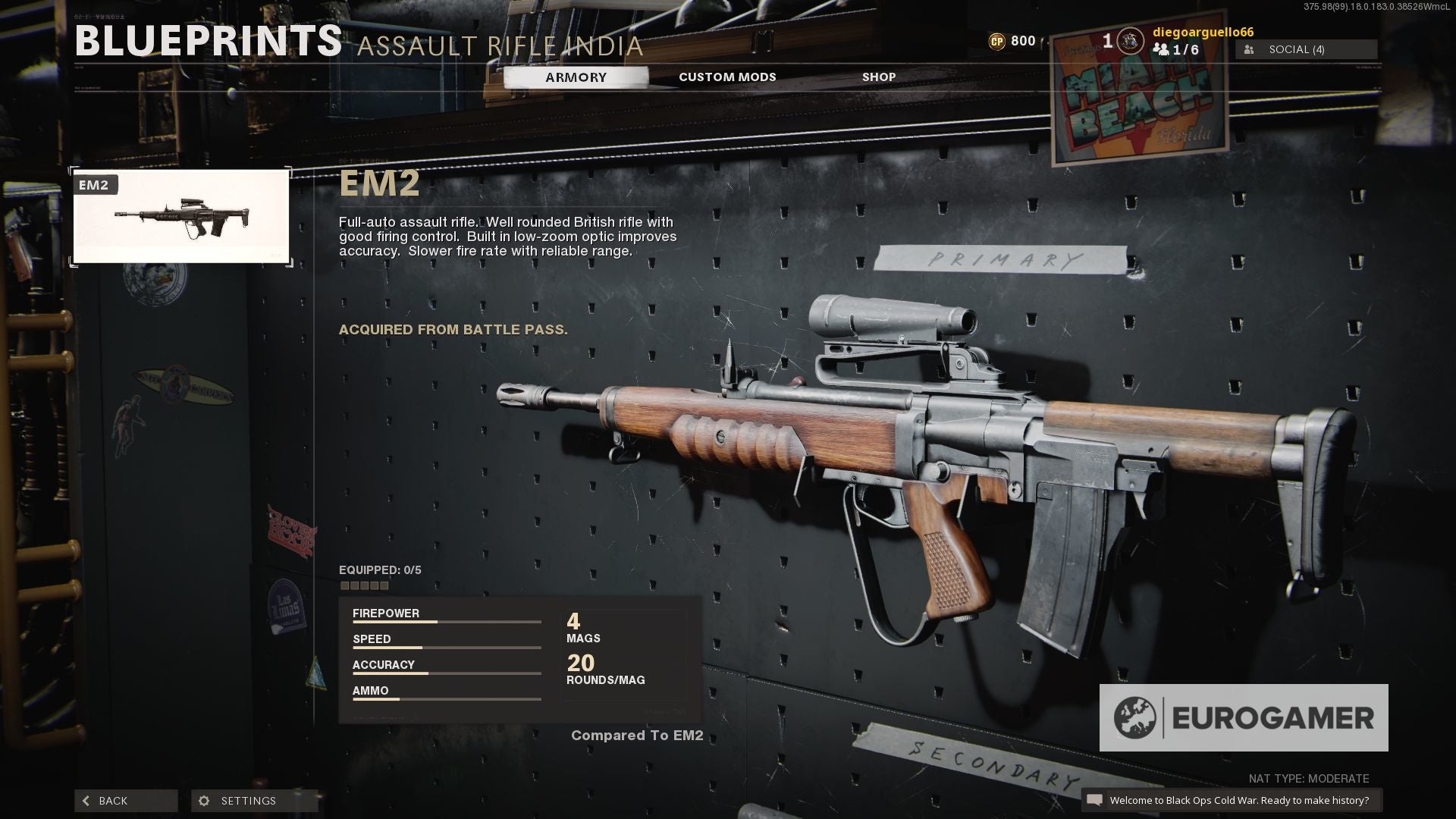 Warzone best EM2 loadout: Our EM2 class setup recommendation and how to ...