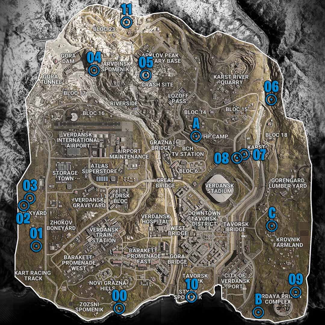 CoD Warzone: Alle Bunker, Raketensilos und Codes in Season 2 | Eurogamer.de