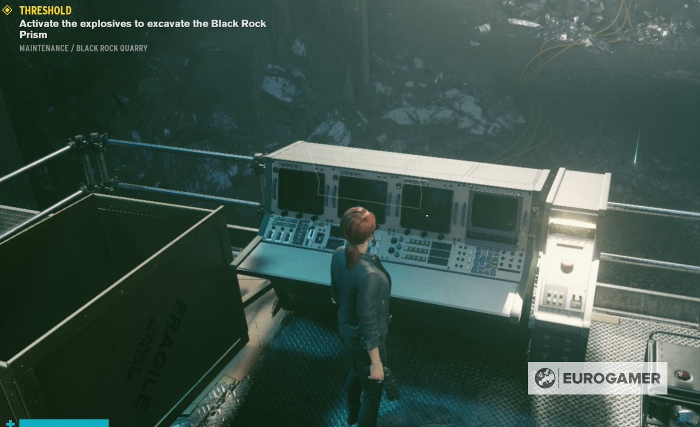 Control - Find the Black Rock Prism by exploring the Black Rock Quarry ...