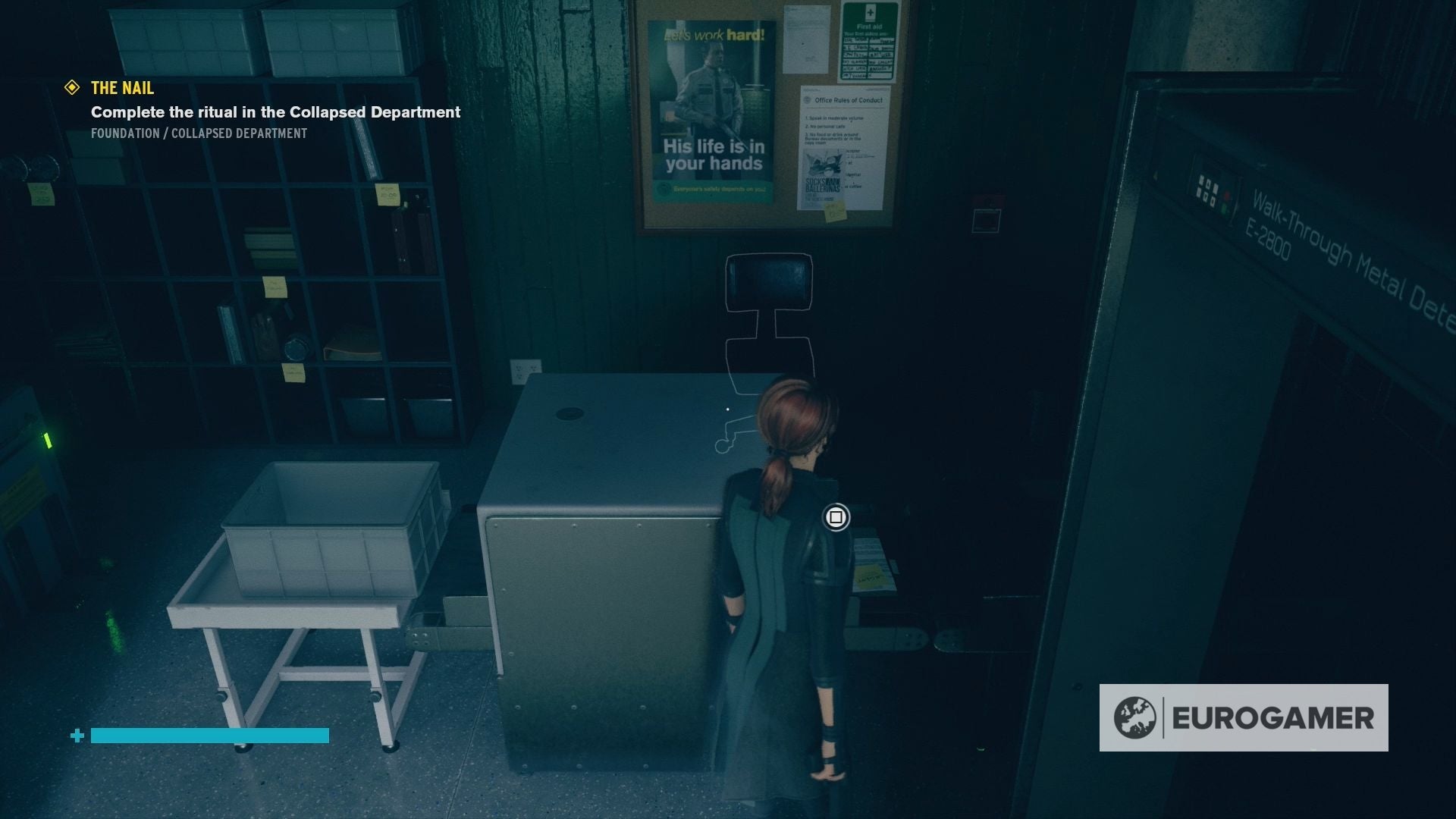 Control The Nail mission: Complete the ritual in the Warehouse and the ...