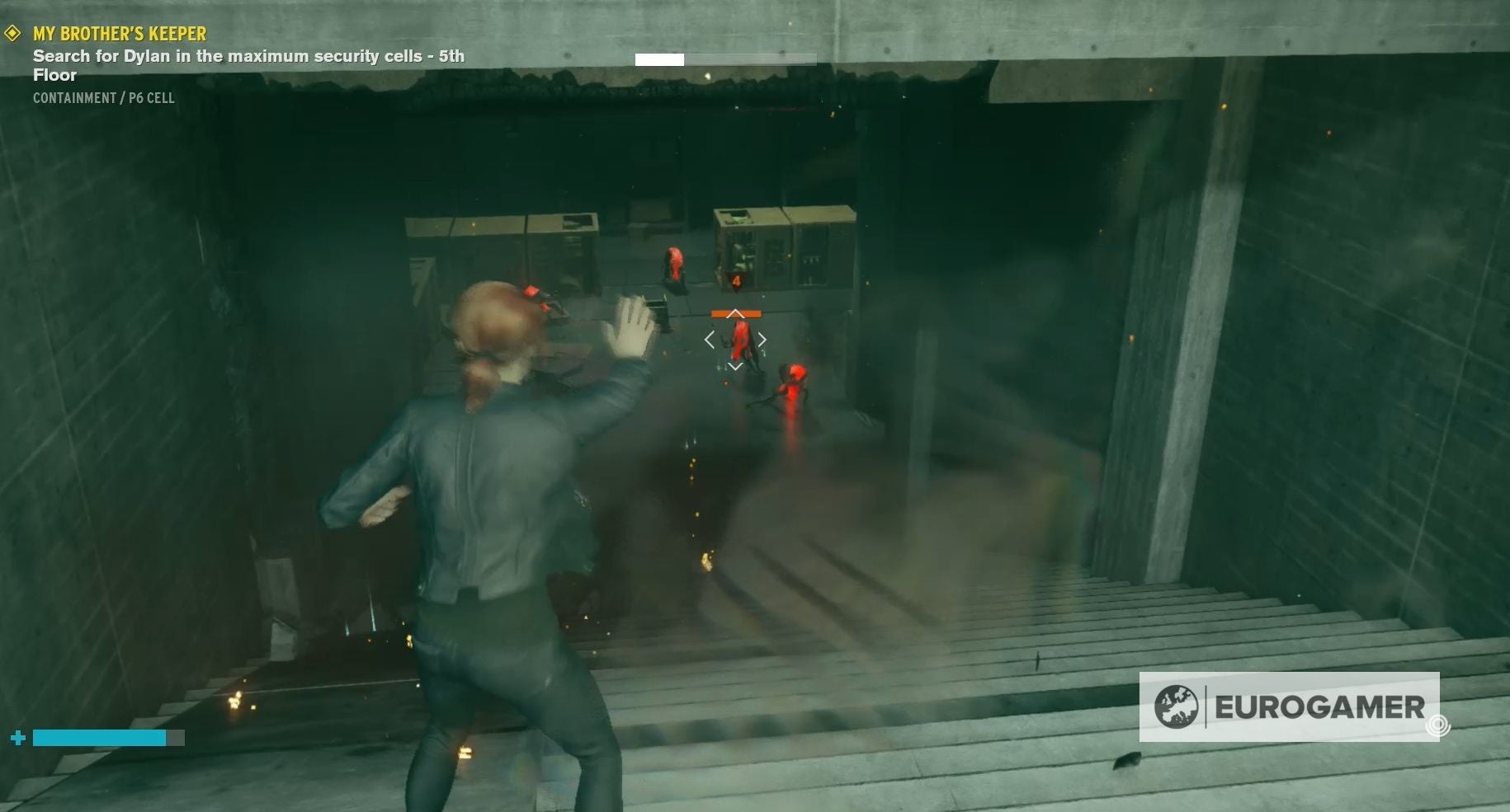Control - how to get the Levitate power - reaching the P6 Cell ...