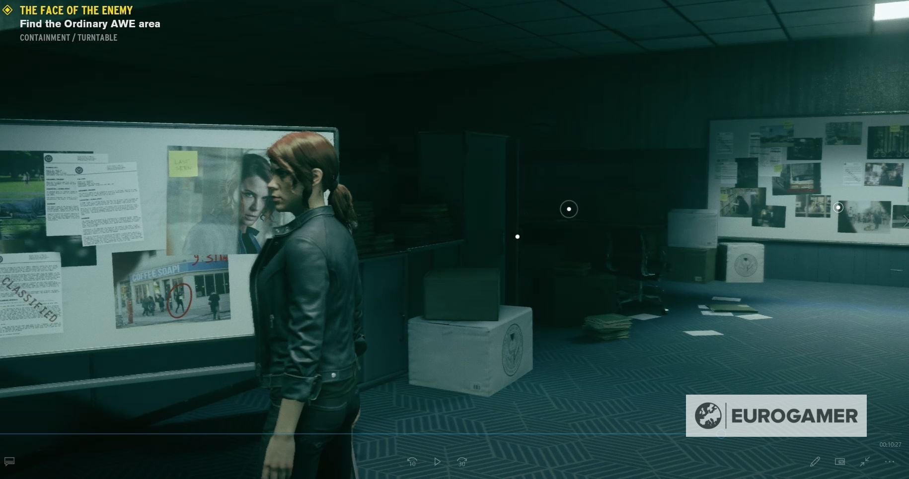 Starting The Face of the Enemy mission - finding the Prime Candidate ...