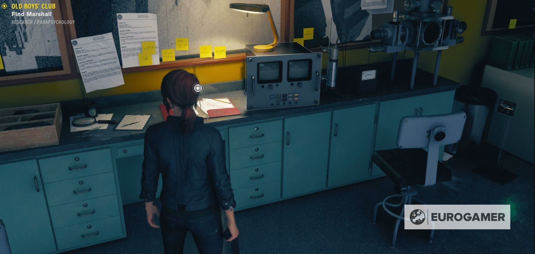 Control - Old Boy’s Club mission: Finding Marshall, Parapsychology ...