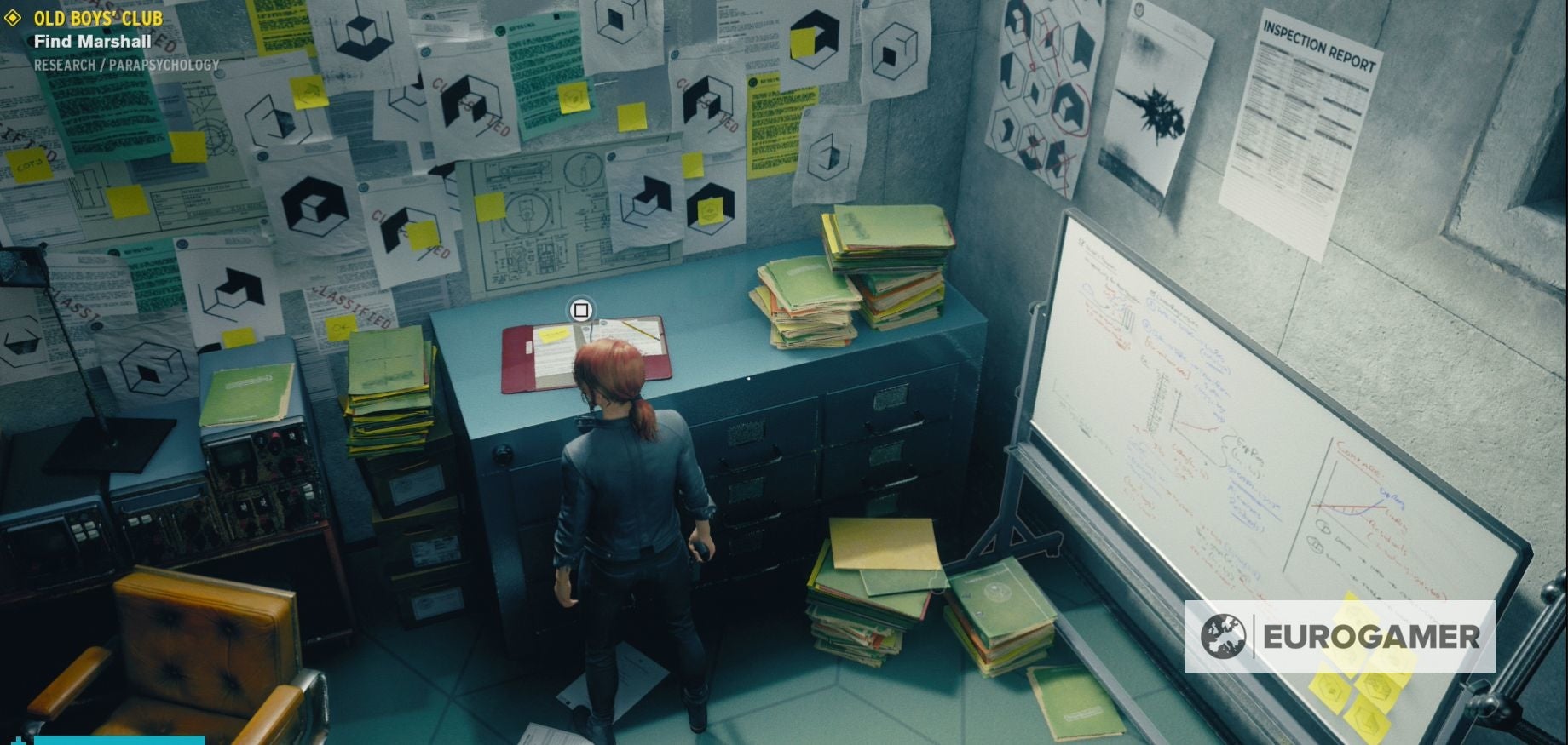 Control - Old Boy’s Club mission: Finding Marshall, Parapsychology ...