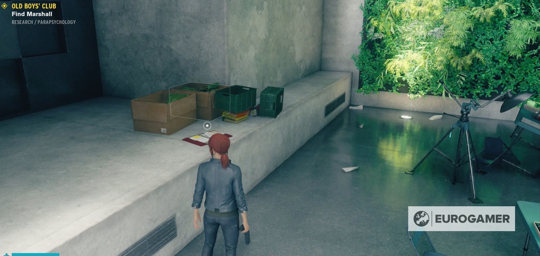 Control - Old Boy’s Club mission: Finding Marshall, Parapsychology ...