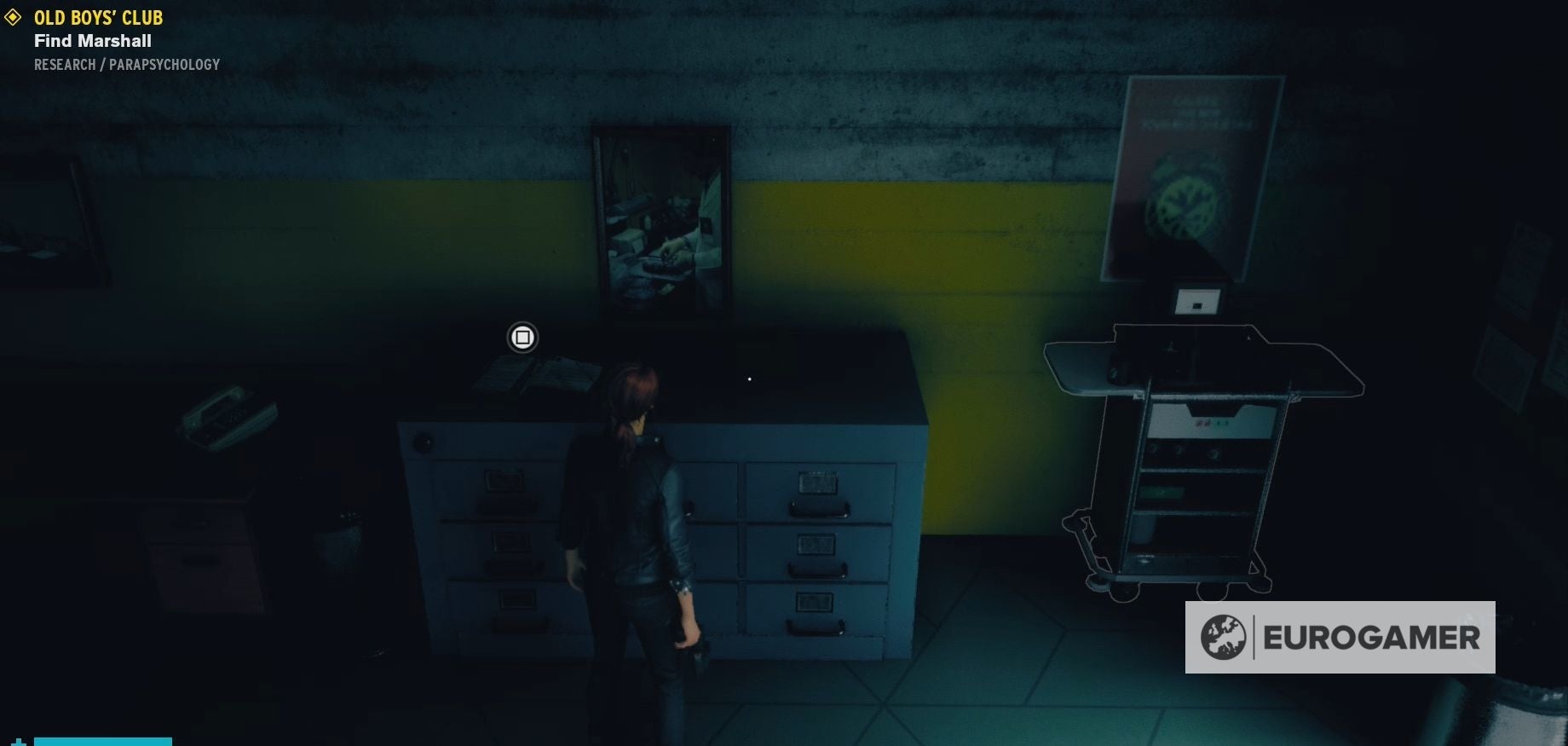 Control - Old Boy’s Club mission: Finding Marshall, Parapsychology ...