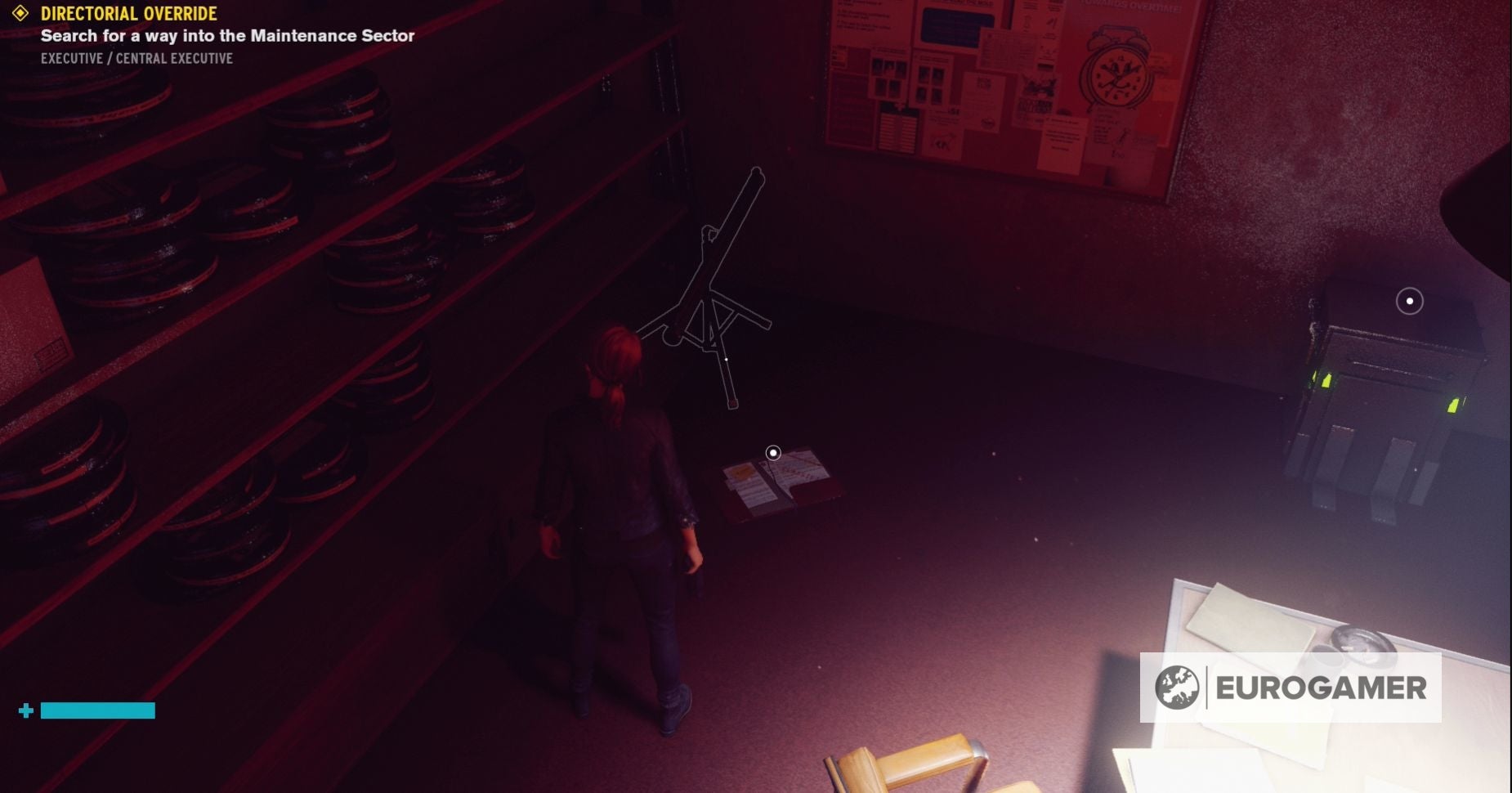 Control - Directorial Override mission: Reaching Maintenance Sector ...