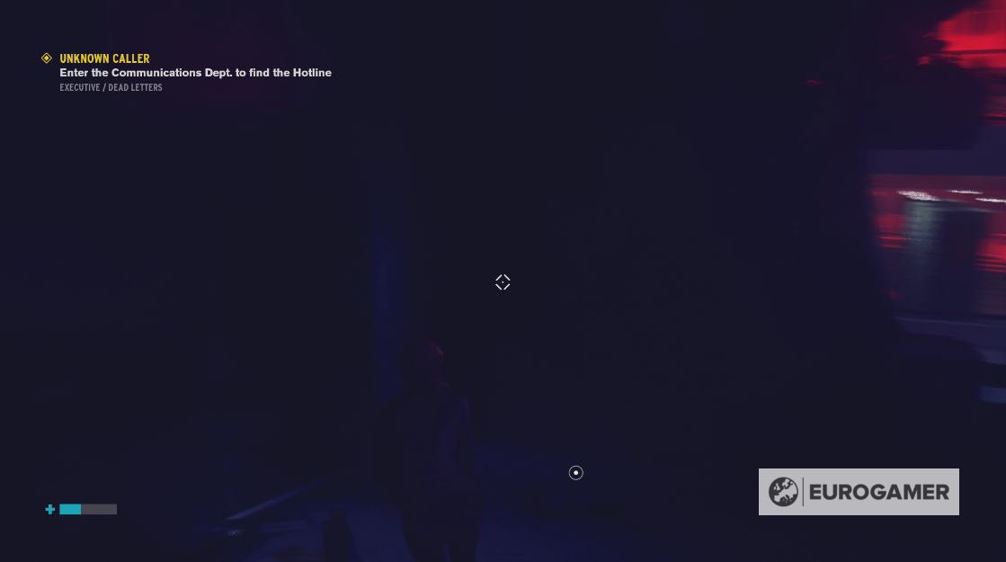 Control - Unknown Caller mission: Reaching Communications Dept and ...