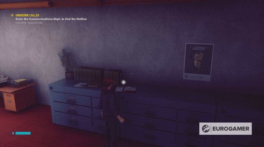 Control - Unknown Caller mission: Reaching Communications Dept and ...