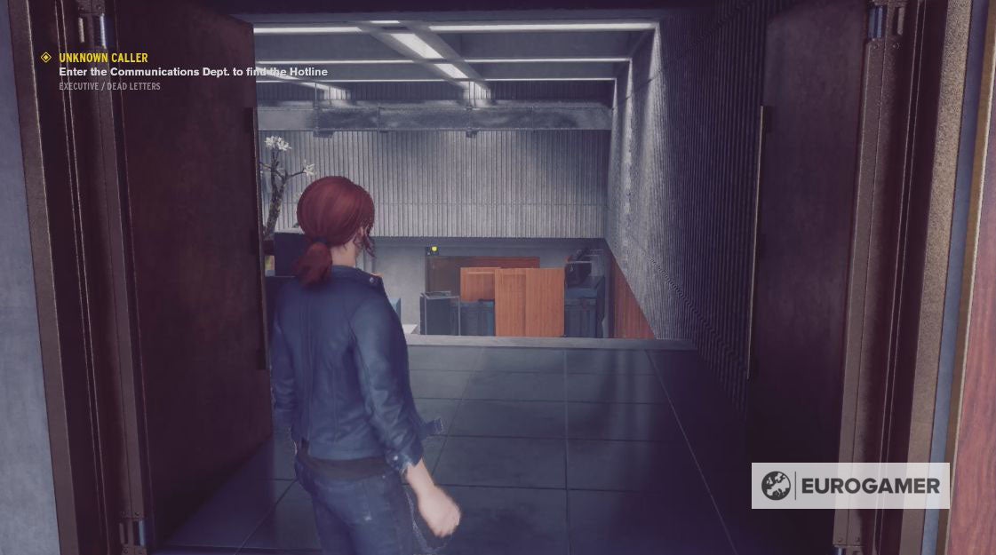 Control - Unknown Caller mission: Reaching Communications Dept and ...